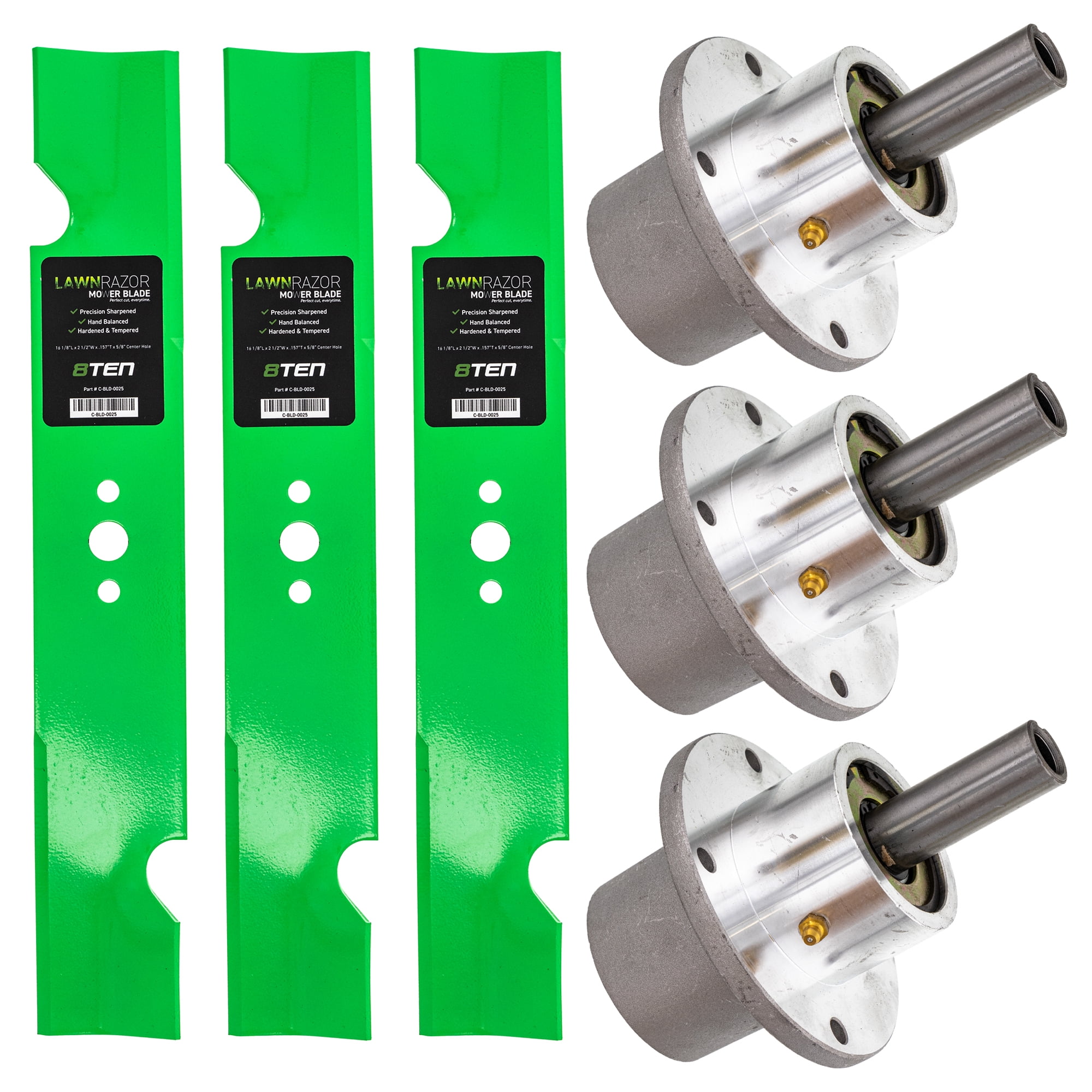 8TEN Blade Spindle Kit for Ferris 48 inch HydroWalk ProCut 48 MK1005308 ...