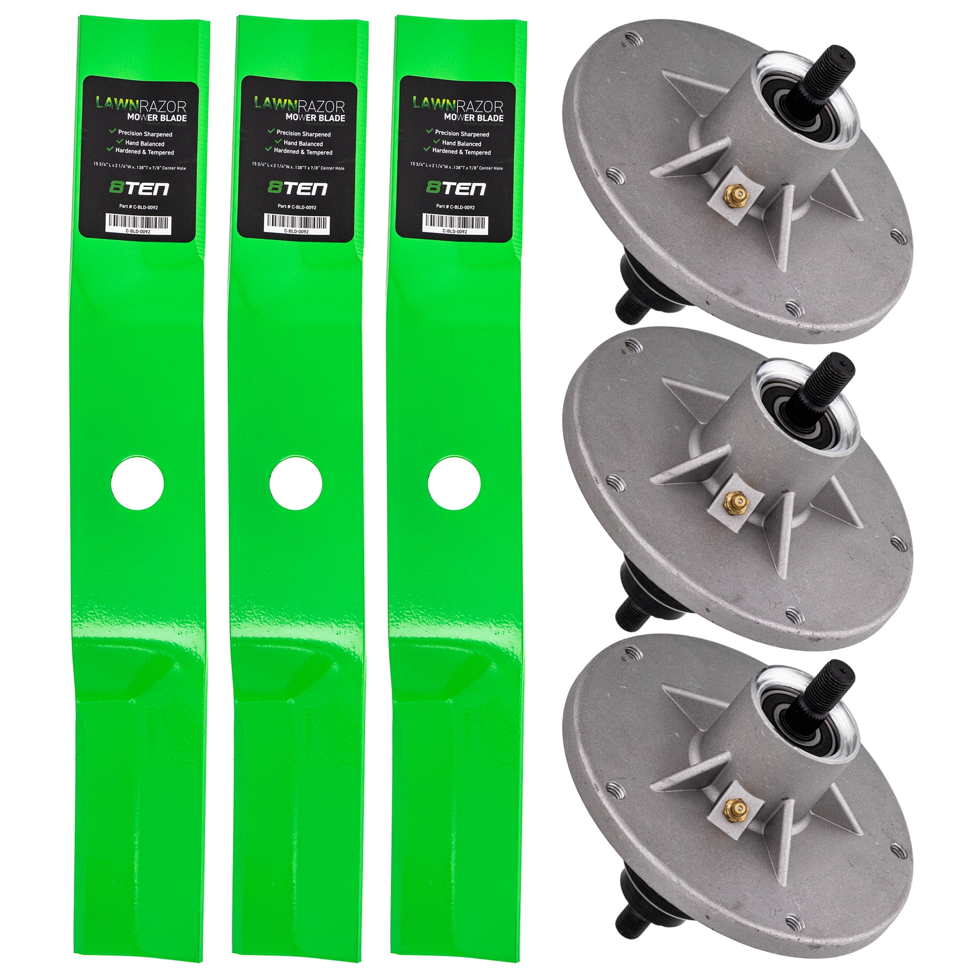 8TEN Blade Spindle Kit for Murray 46 inch 465305x92B MK1005465 ...