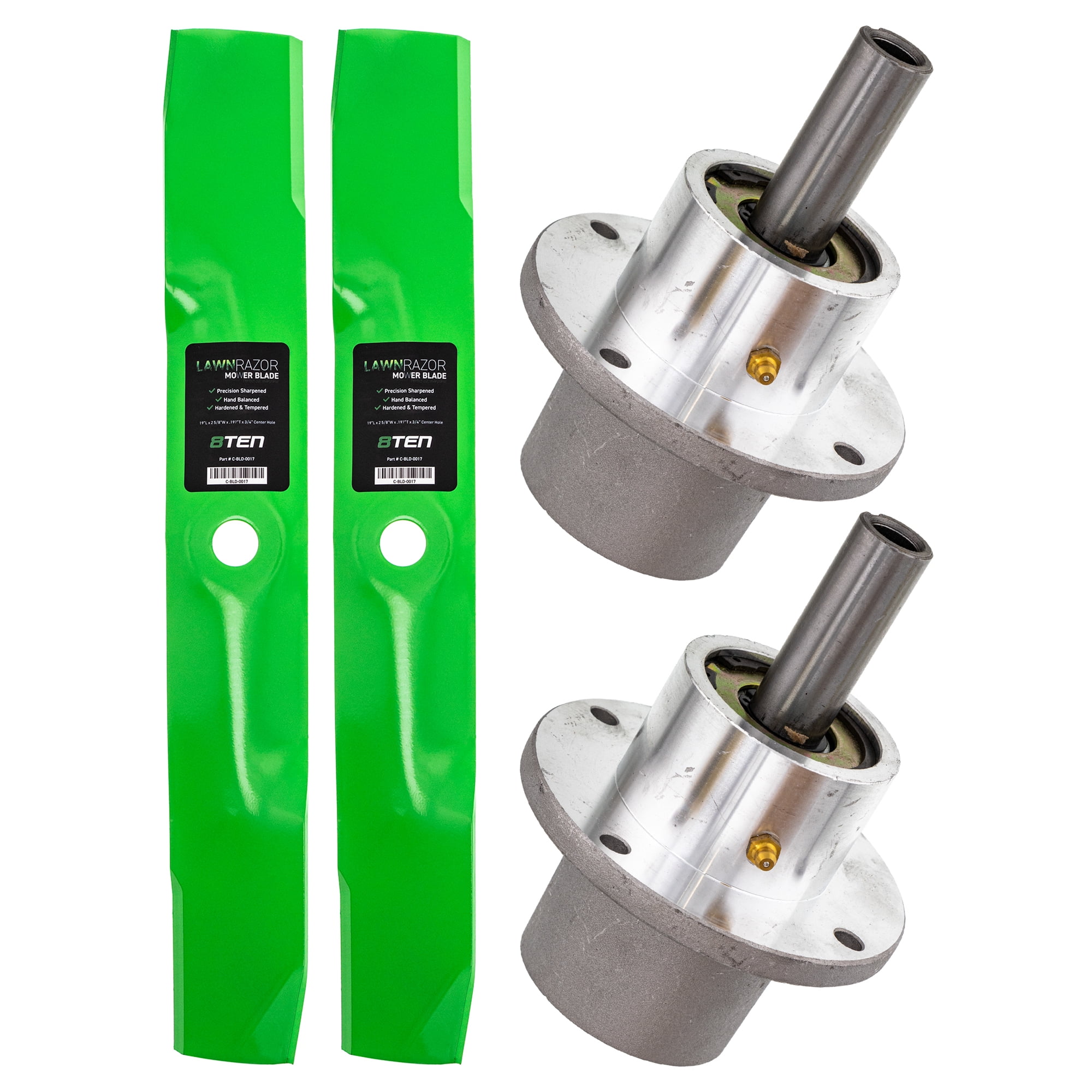 8TEN Blade Spindle Kit for Scag 32 inch SW-14KA SW-16BV MK1005275 ...