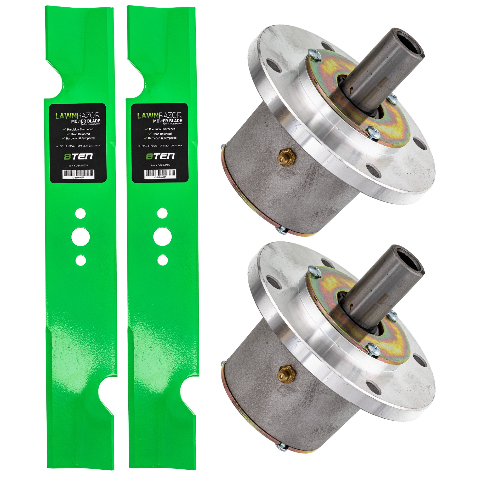 8TEN Blade Spindle Kit for Snapper 32 inch W321252KW W32142BV MK1005289 ...