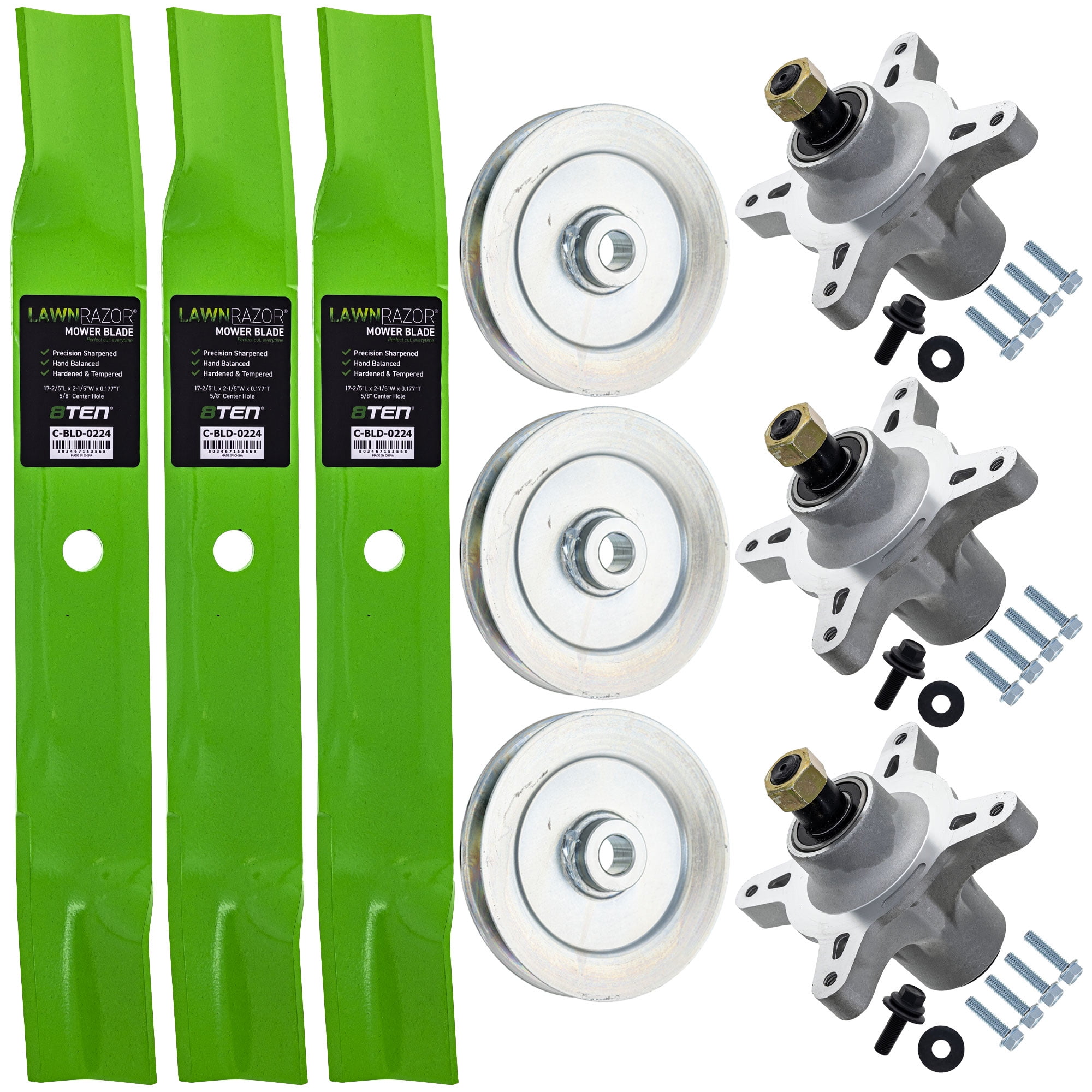 8TEN Blade Spindle Kit for Toro TimeCutter MX5000 5000C 50-inch 115 ...