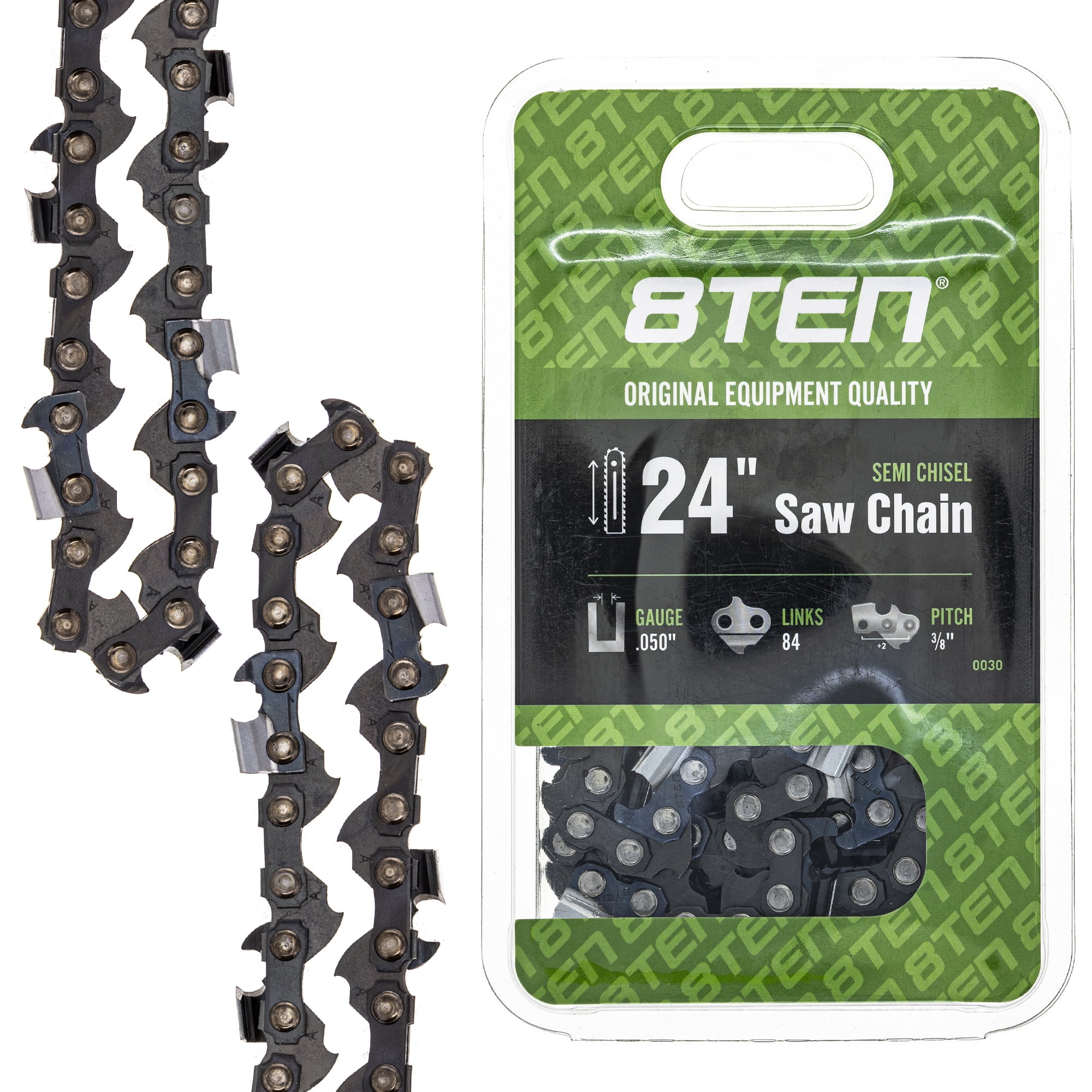 8TEN Chainsaw Chain 24 inch .050 3/8 84DL for Poulan Stihl Husqvarna ...