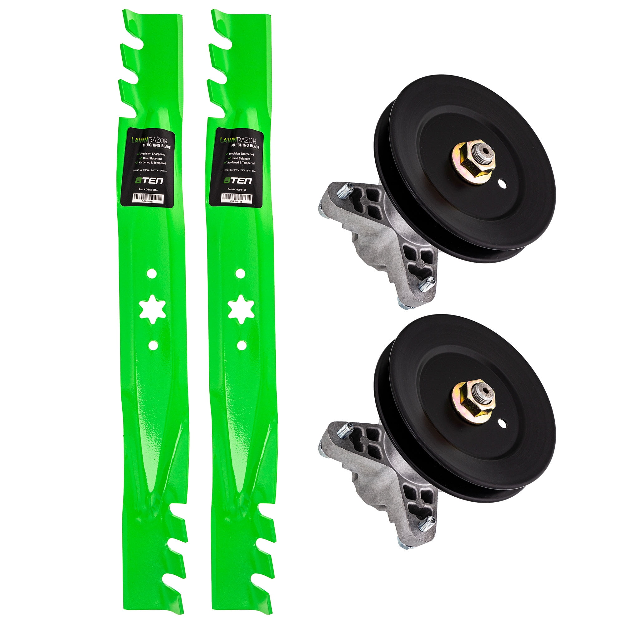 8TEN Deck Blade Spindle Kit for Troy Bilt RZT 42 42-inch 942-04308-X ...