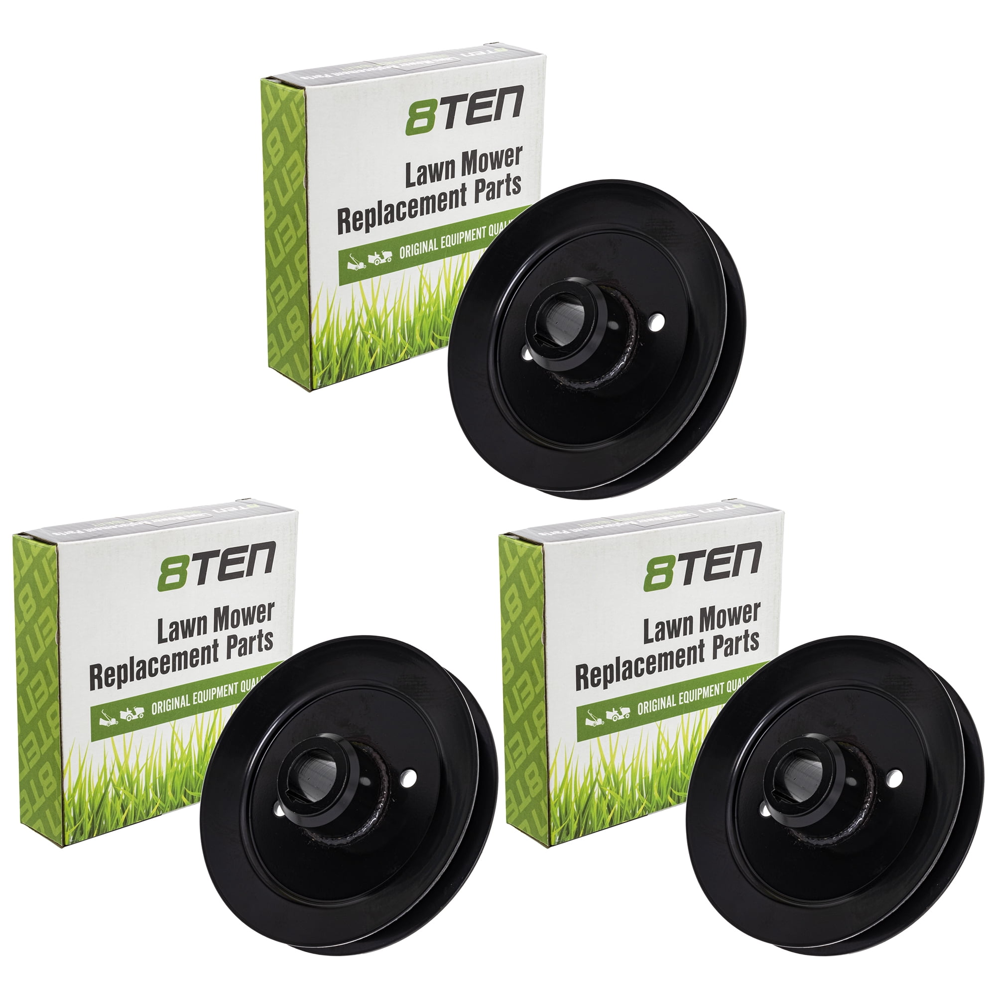 8TEN Deck Pulley for Exmark Lazer Z HP CT 1-653099 44 inch 3 Pack 810 ...
