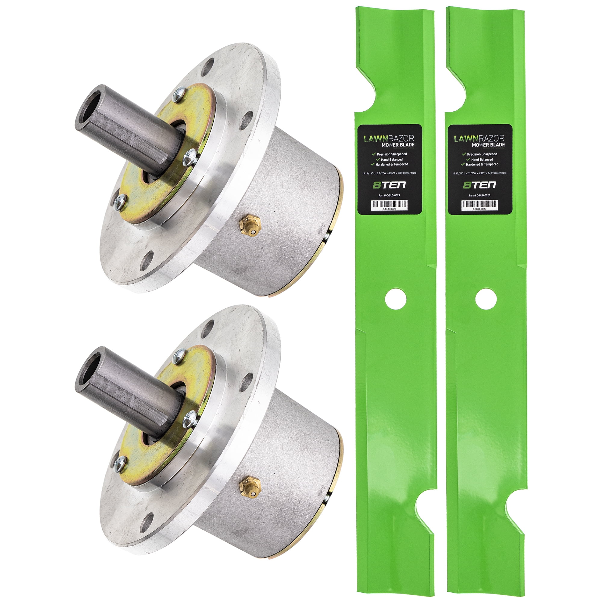 8TEN Deck Spindle Blade Kit for Snapper Exmark Metro Viking 103-6584-S ...