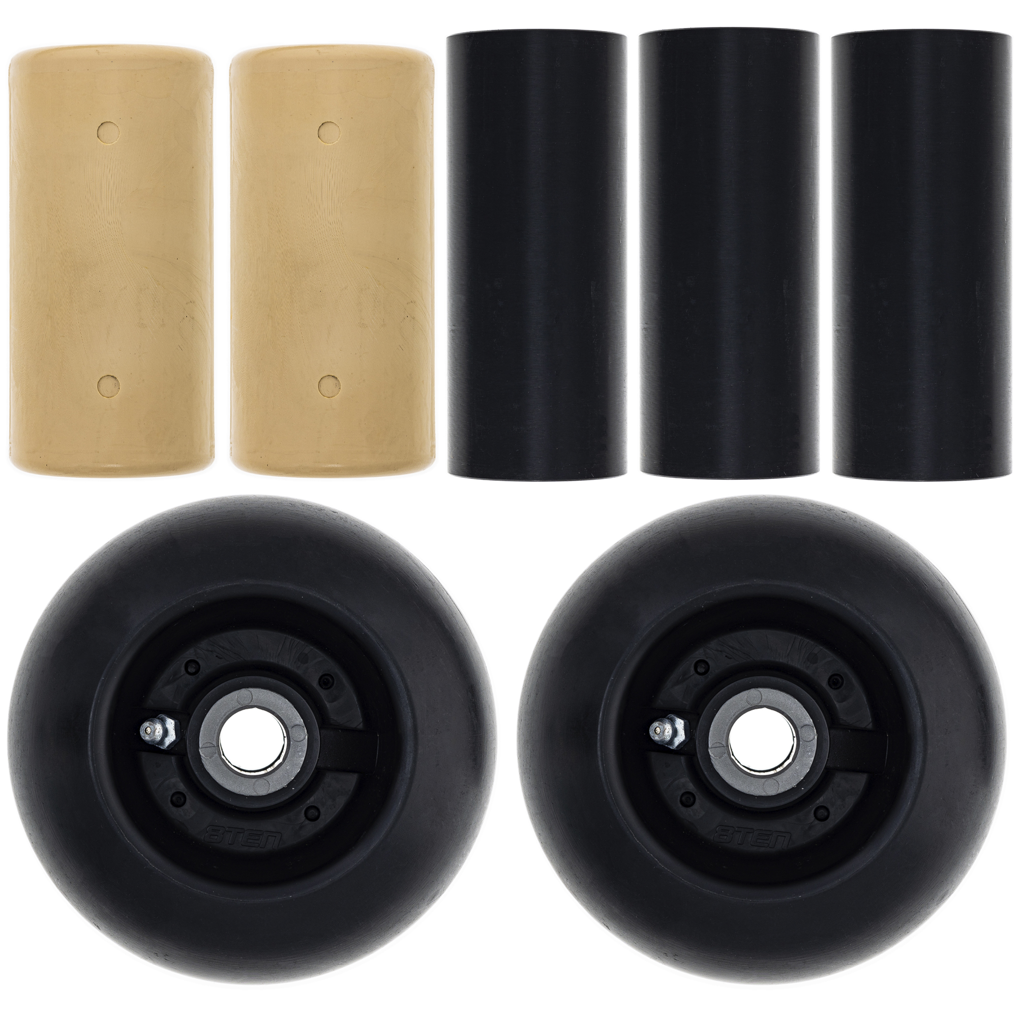 8TEN Deck Wheel Roller Kit for Cub Cadet Tank M48-KW 634-3159 731-3005 ...