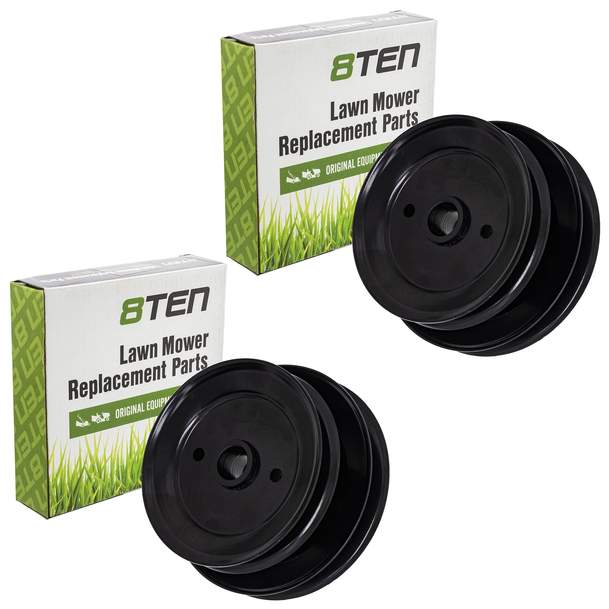 8TEN Double Pulley for Troy-Bilt 756-1041 14AY809P063 Tractor 2 Pack ...