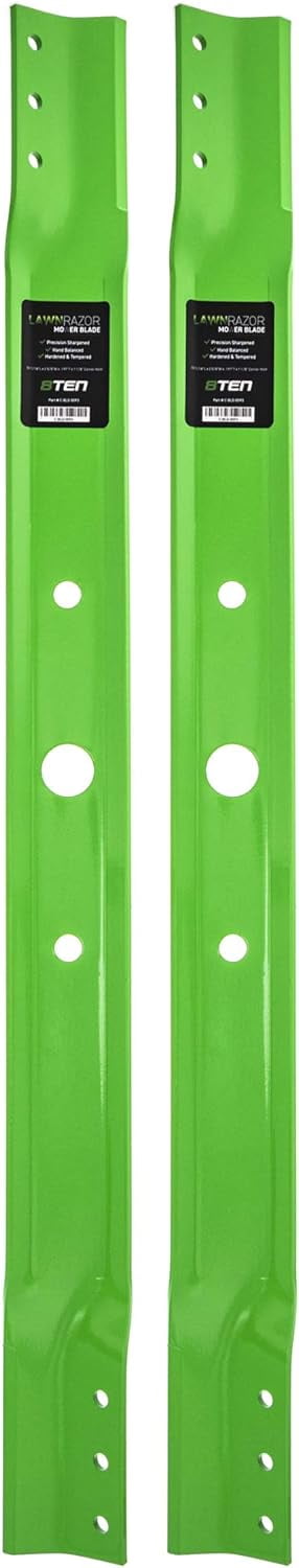 8TEN LawnRAZOR Blade Set for Snapper RE210 33 inch Decks 1-6982 1-9523 ...