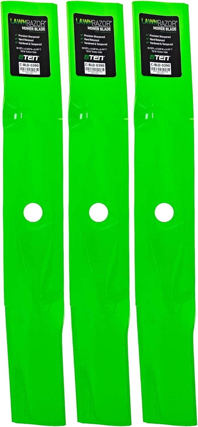 8TEN LawnRAZOR Blade for X380 X384 X390 X584 X590 Z375R Z425 Z525E ...