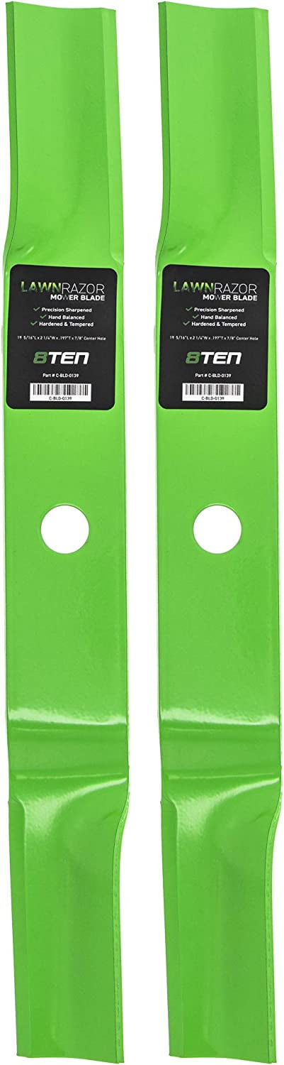 8TEN LawnRAZOR Mower Blade Set for Murray Old Style Universal 38 inch ...