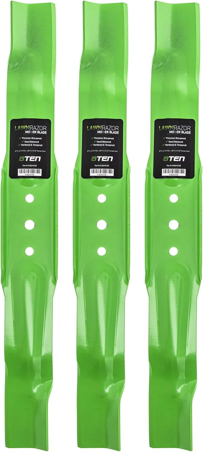8TEN LawnRAZOR Mower Blade for Toro Recycler Mower Rear Bagger 21 inch ...