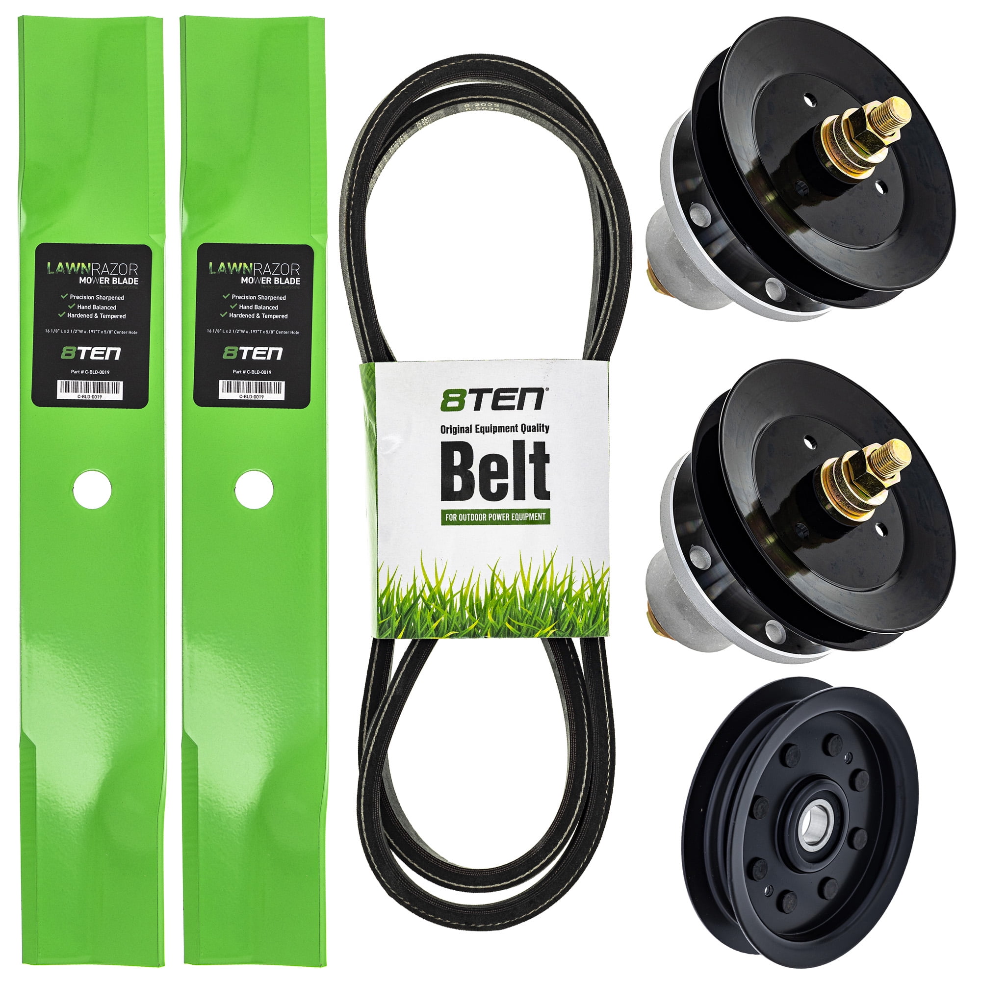 8TEN Mower Deck Rebuild Kit for Exmark 103-6583 103-8387 32-inch ...