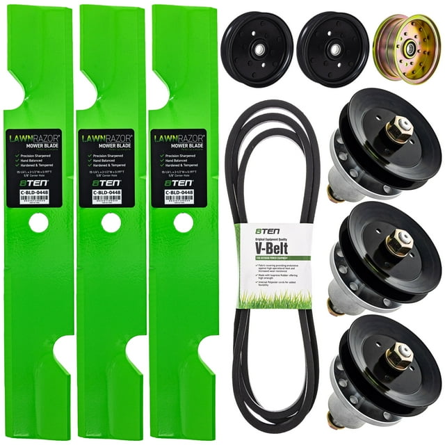 8TEN Mower Deck Rebuild Kit for Exmark Lazer Z CT 103-8281 103-2529 44 ...