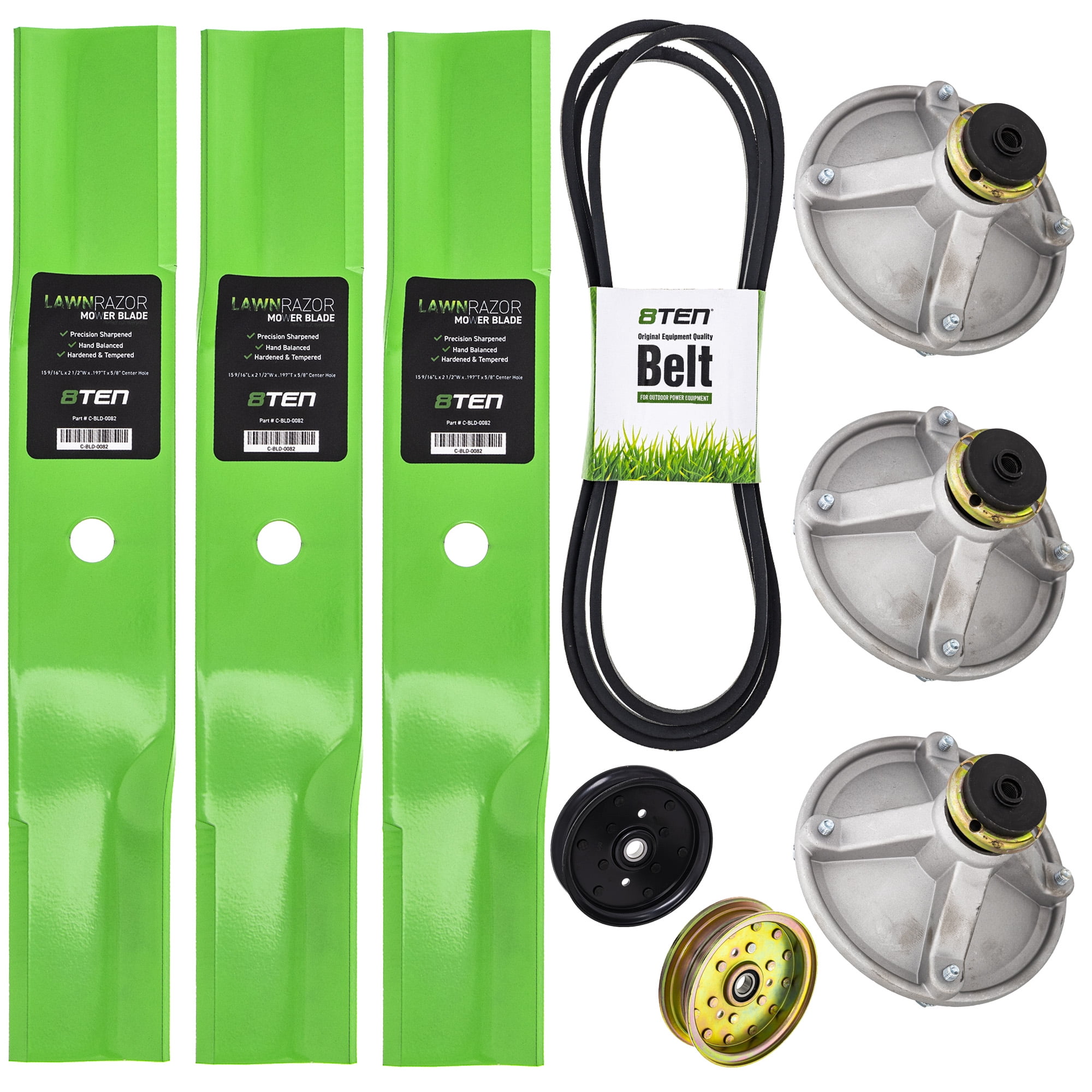 8TEN Mower Deck Rebuild Kit for Toro 44 inch 80-4341 105-6963 1-613098 ...