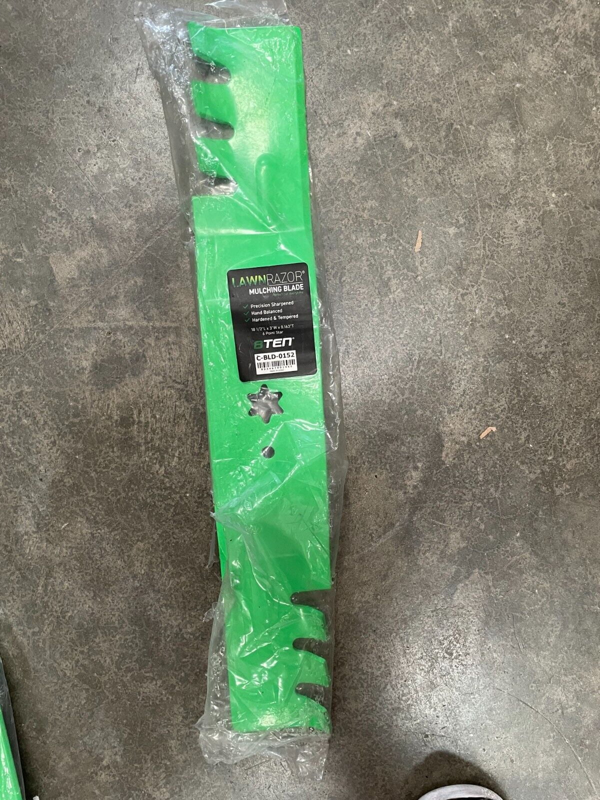 8TEN Professional Lawn Mower Mulching Blade C-BLD-0152 - Heavy-Duty ...