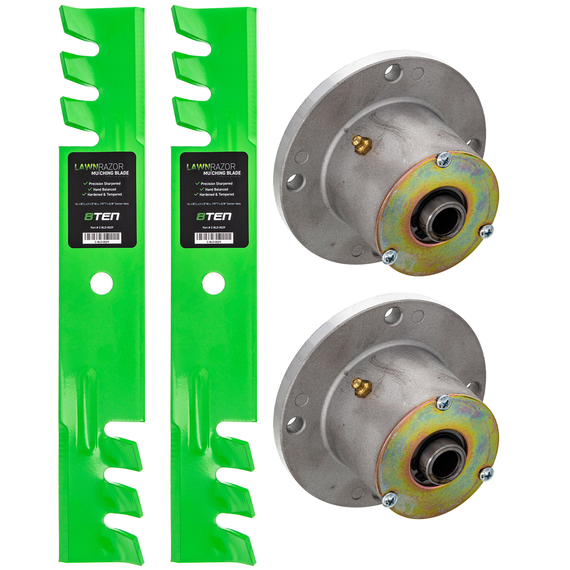 Genuine OEM Snapper Spindle Assembly for Lawn Tractors / SZ2242, SZ2042 ...