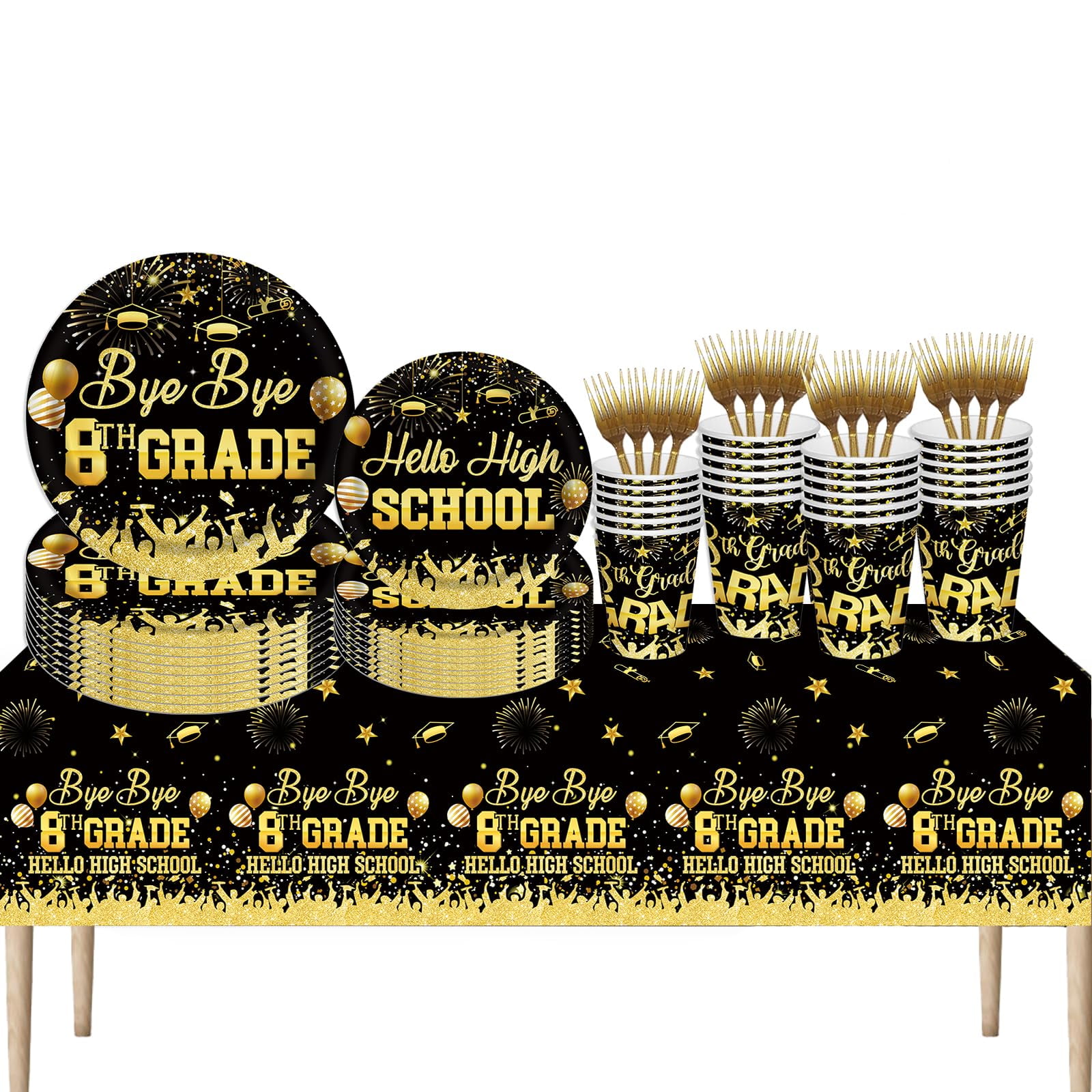 8TH Grade Graduation Party IFF17 Decorations Set 2025, 8TH Grade ...