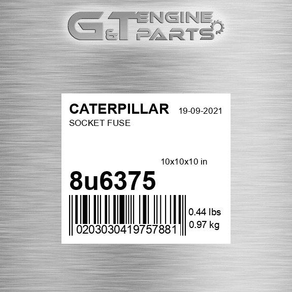 8U6375 SOCKET FUSE fits CATERPILLAR (New OEM) - Walmart.com
