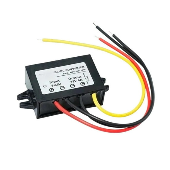 8V-36V to 12V 24V 1A 2A 3A DC DC Buck Boost Converter Stabilizer Power ...