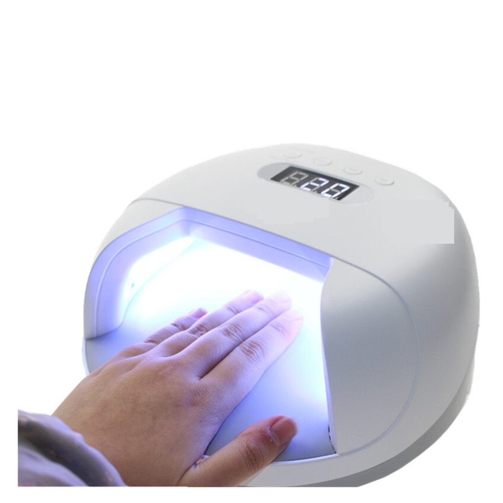 8W LED UV Nail Lamp Energy Storage Nail Lamp Dual Light Source Nail ...