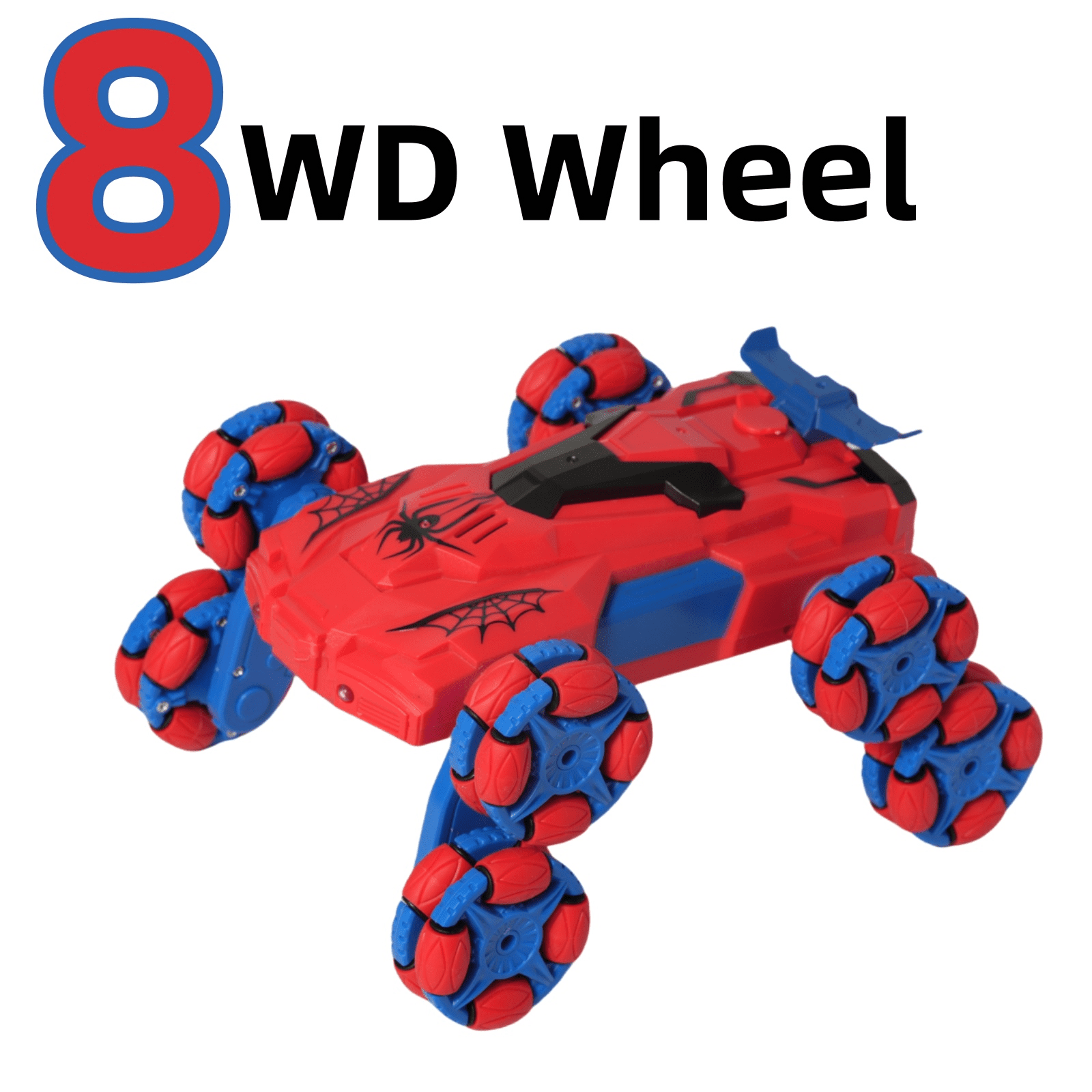 "8WD Gesture Sensing RC Stunt Car - 2.4Ghz Remote Control Toy with 360 ...