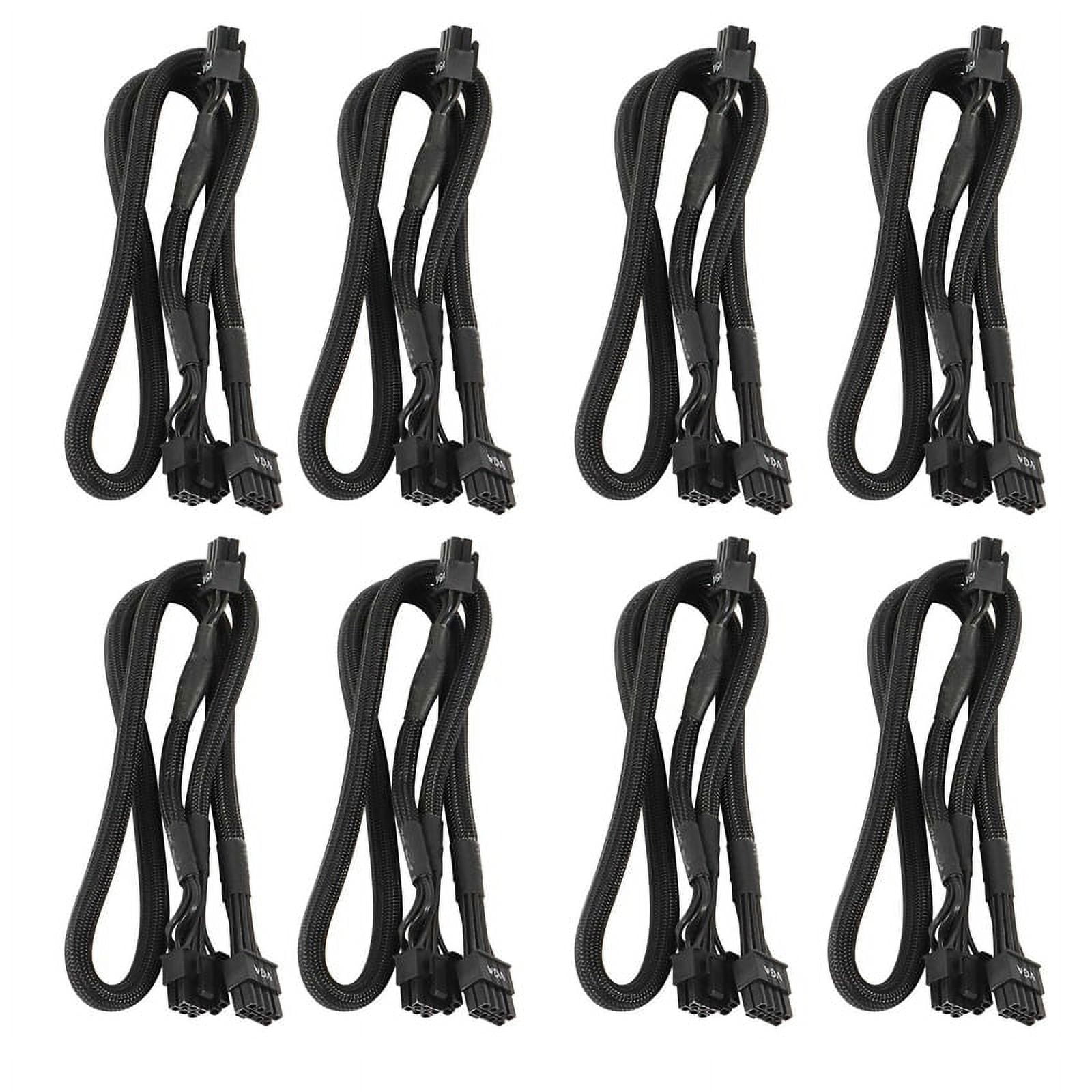 8X 8 PIN TO Dual 8 Pin 6 PIN PCIE VGA Power Supply Cable for Supernova ...