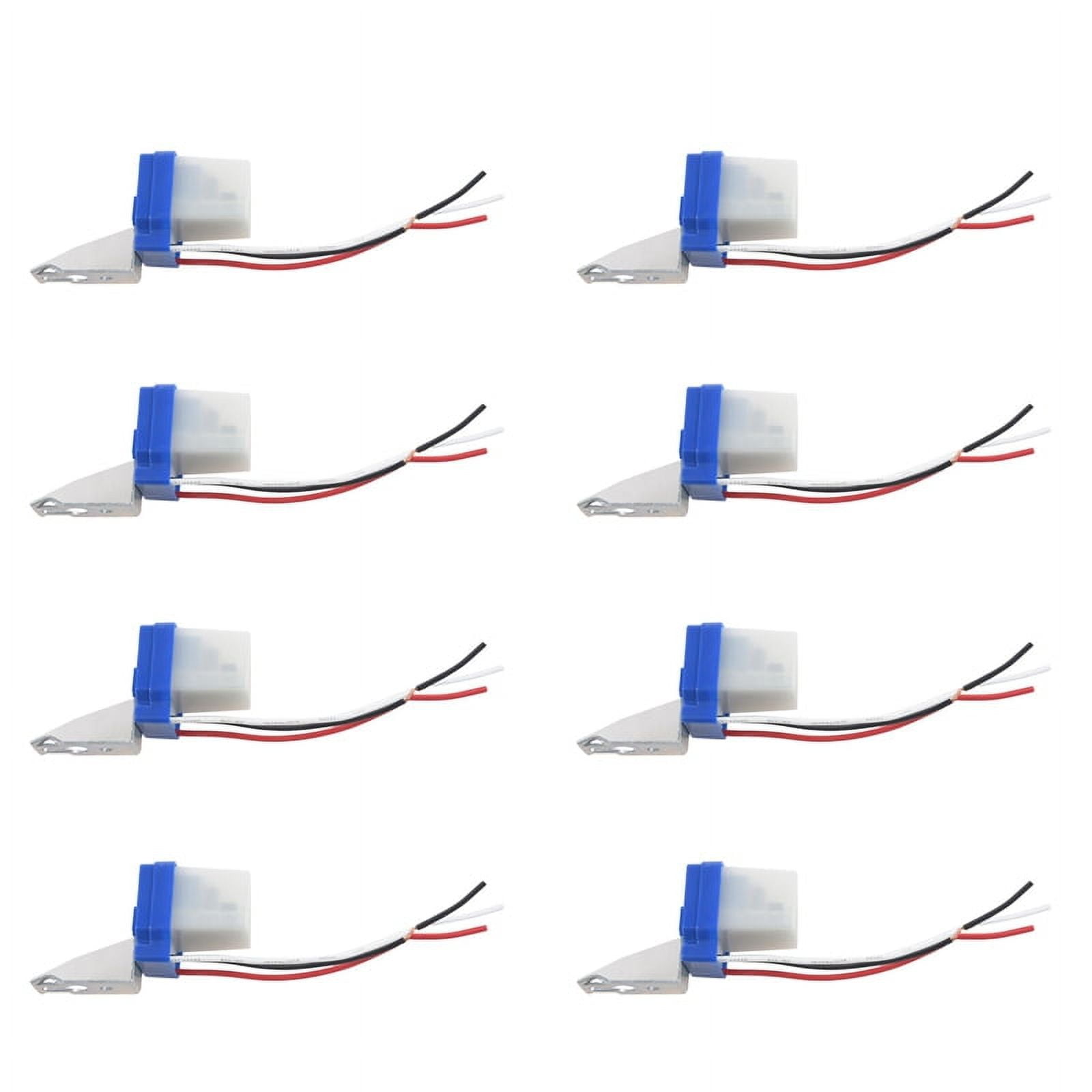 8X AC DC 12V 10A Automatic Lamp Switch Light Sensor Switch - Walmart.com