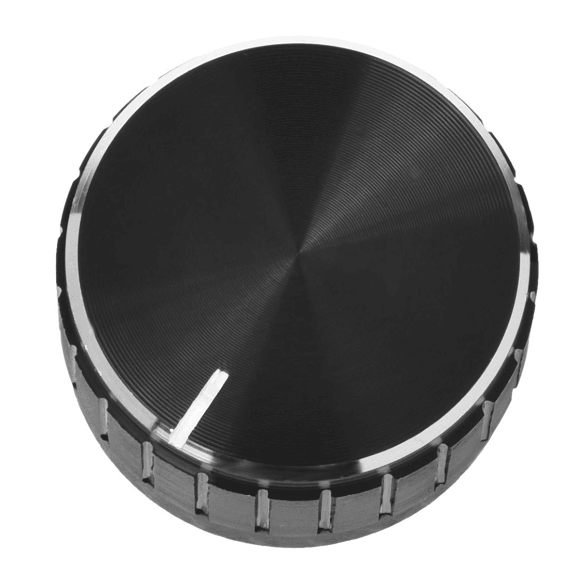 8X Black Aluminum Volume Control Amplifier Knob Wheel,8 x Amplifier ...
