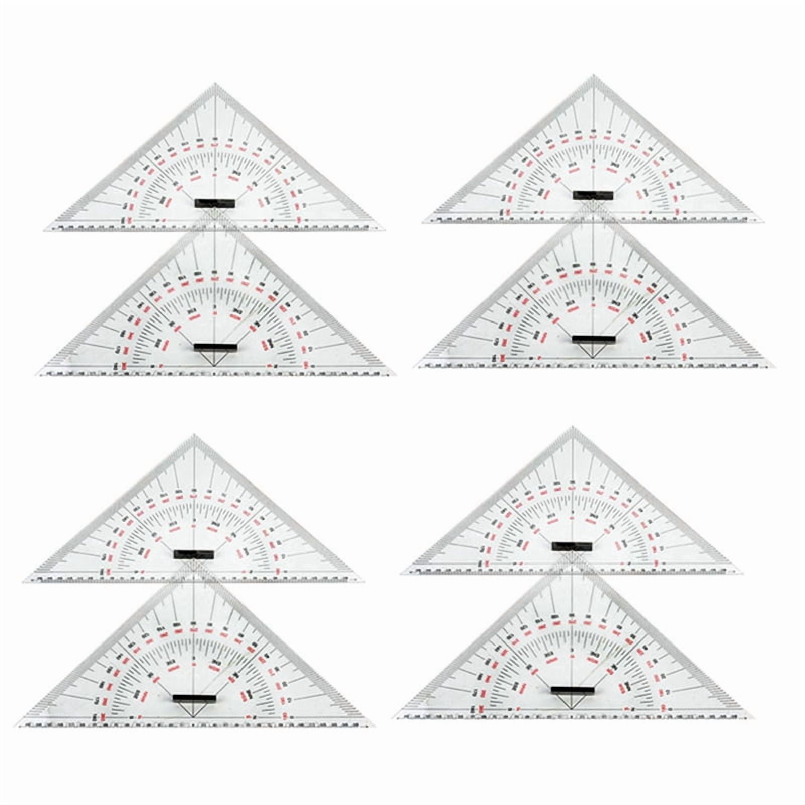 8X Chart Drawing Triangle Ruler for Ship Drawing 300mm Large-Scale ...