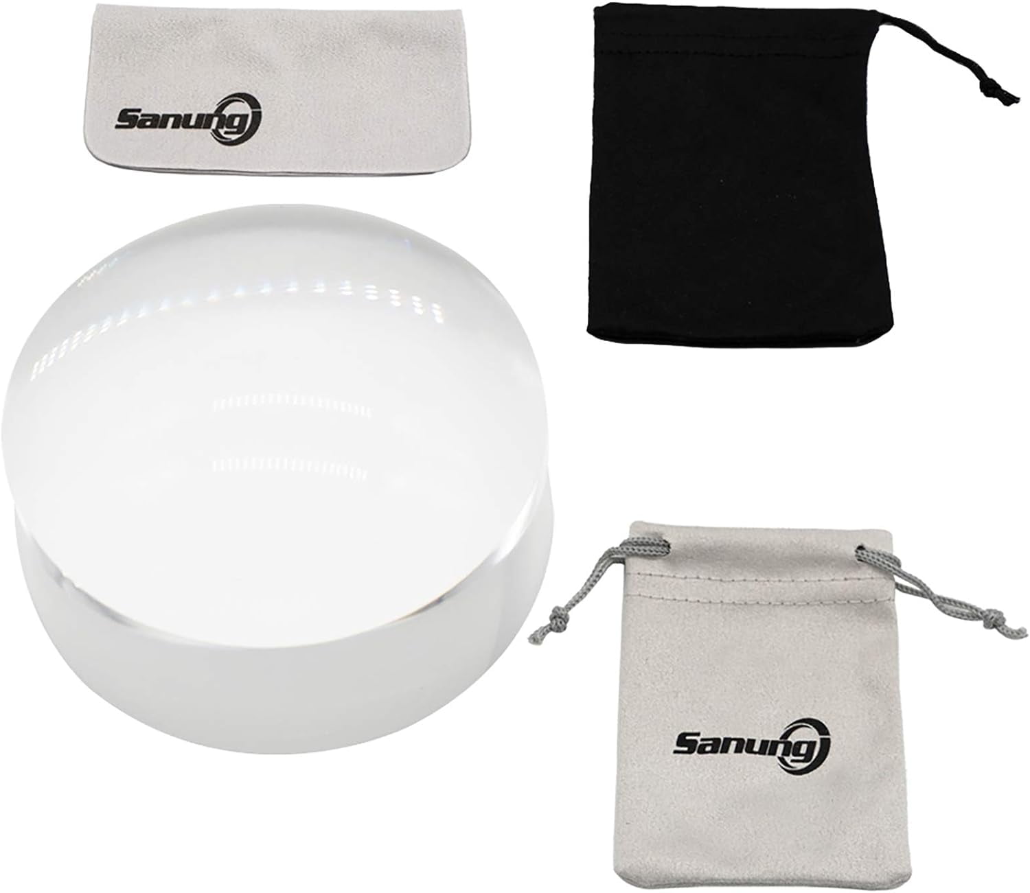 8X Dome Magnifying Glass Hands-Free High Definition Round High ...