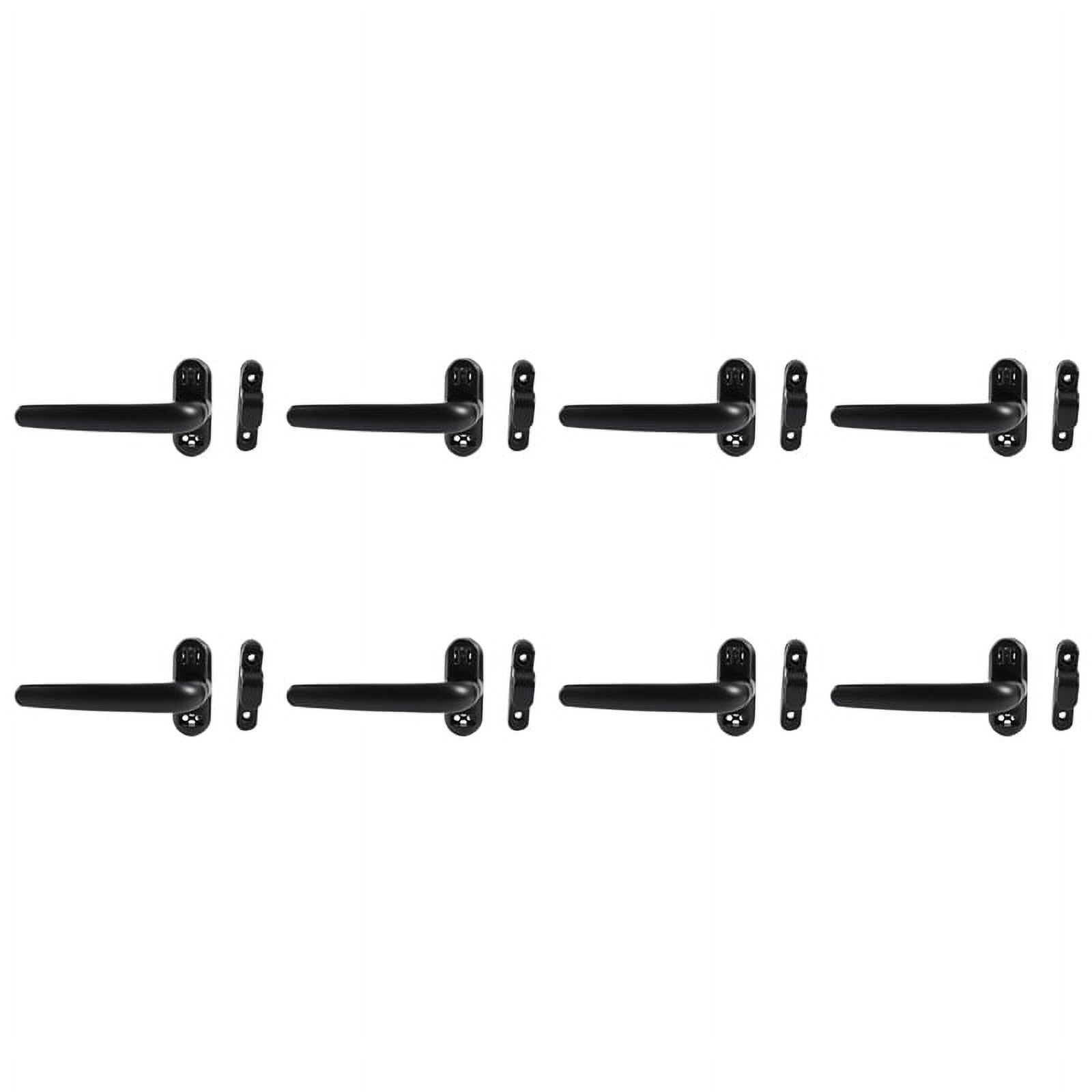 8X Door and Window Handle Lock Casement Window Lock Wheel Handle Black ...