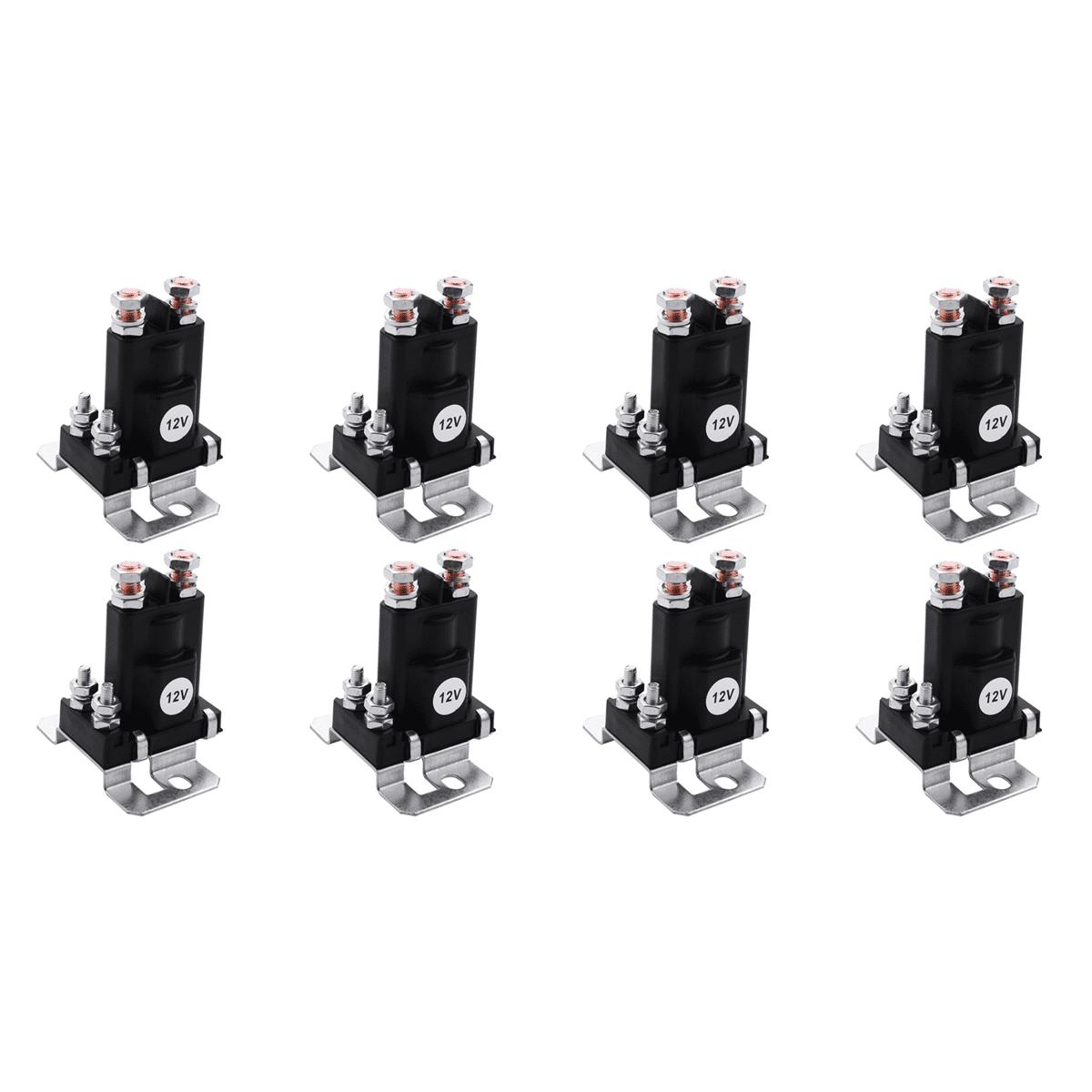 8X Dual Battery Isolator Relay Start On/Off 4 Pin 500A 12V for Car ...