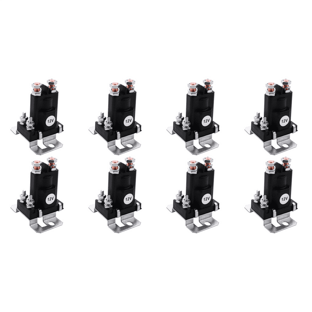8X Dual Battery Isolator Relay Start On/Off 4 Pin 500A 12V for Car ...