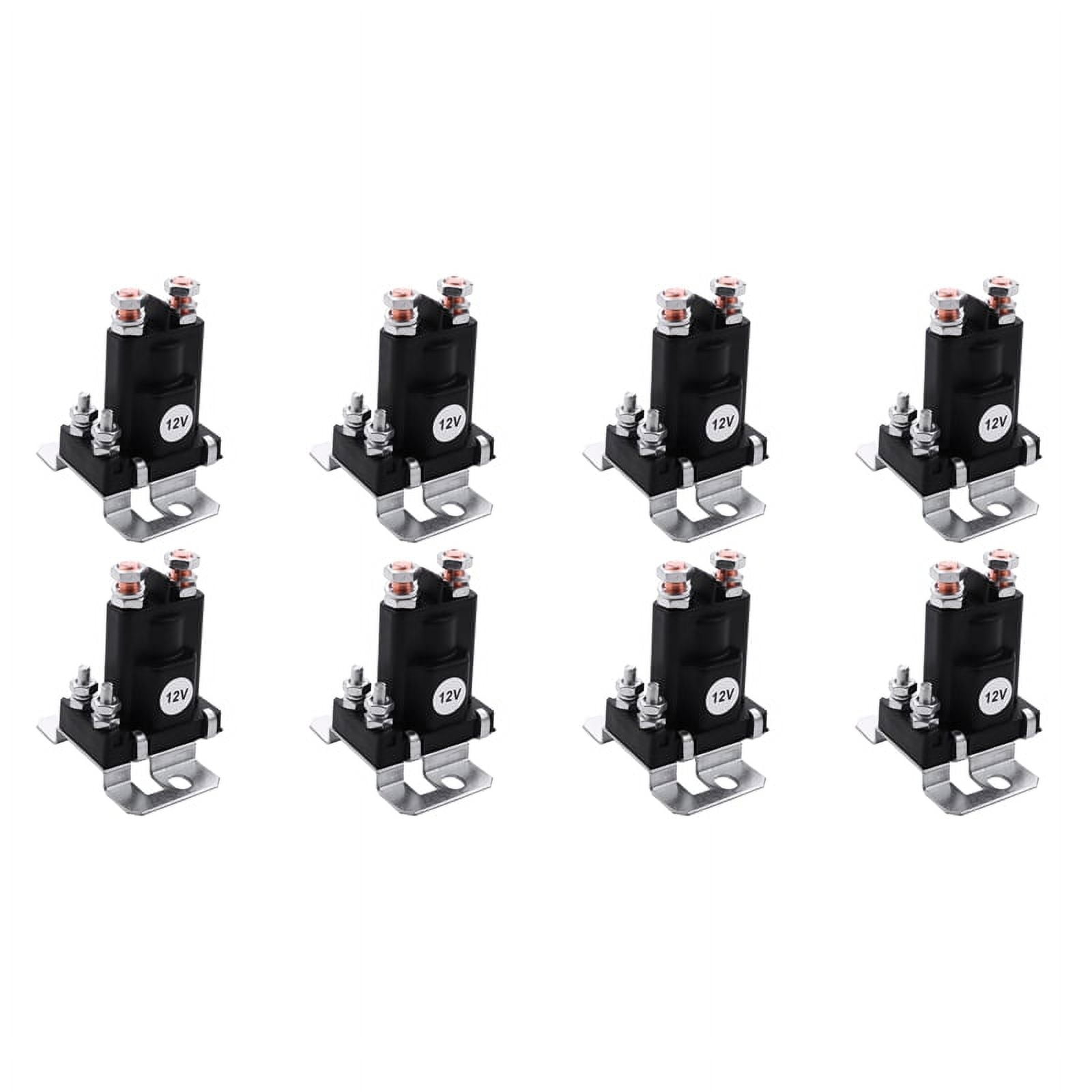 8X Dual Battery Isolator Relay Start On/ 4 Pin 500A 12V for Car Power ...
