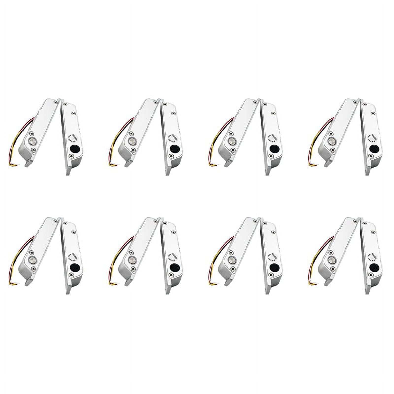 8X Electric Drop 4 Wires DC12V Electronic Mortise Locks Wooden Door ...