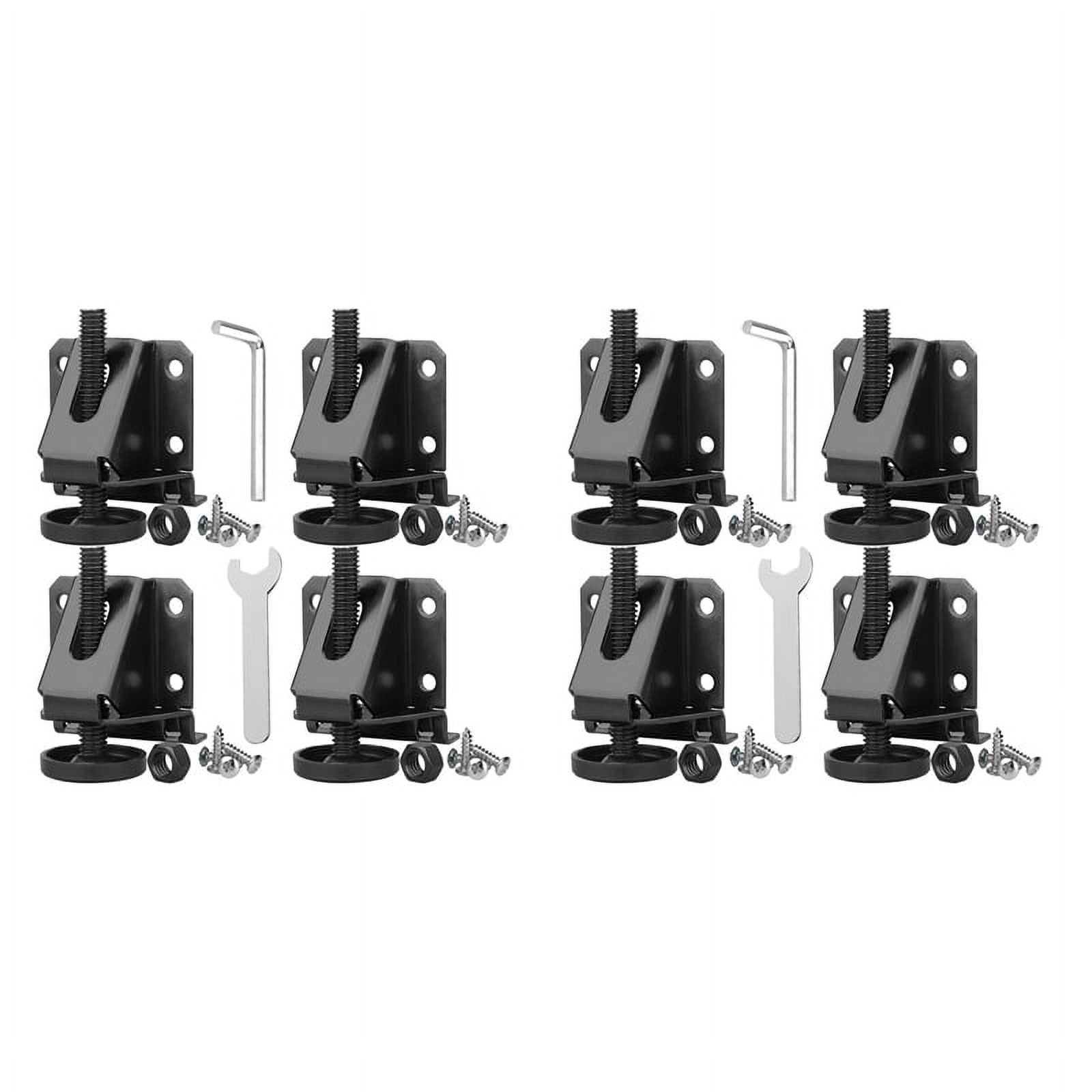 8X Heavy Duty Leveling Feet Furniture Levelers Adjustable Table Leg ...