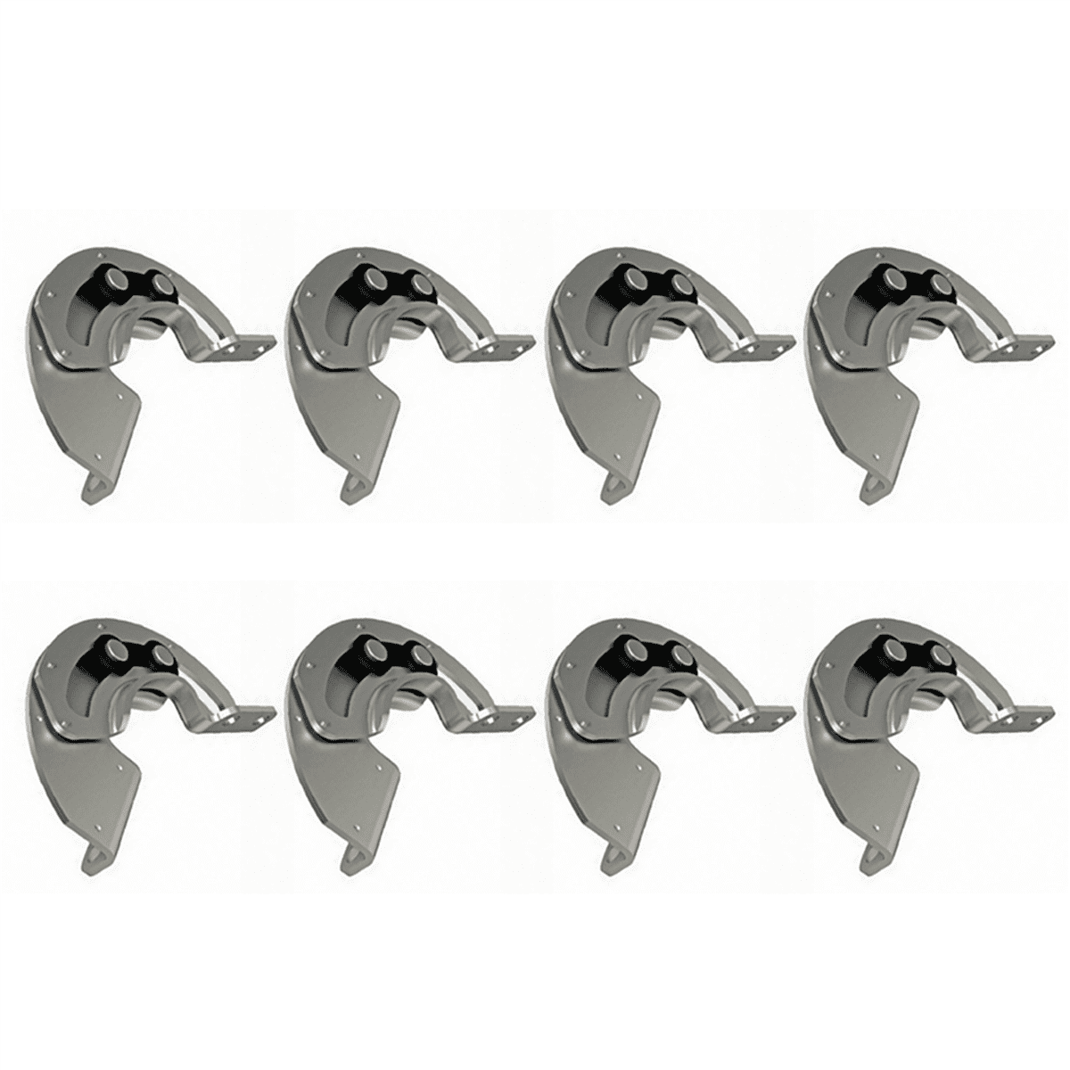 8X Hidden 90 Degree Hinge Industrial Equipment Cabinet Door Carbon ...