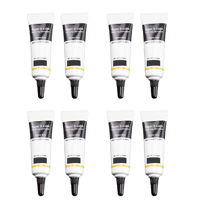 8X High Grade Silicone Grease Lubricant Super O-Lube O-Ring Lubrication ...