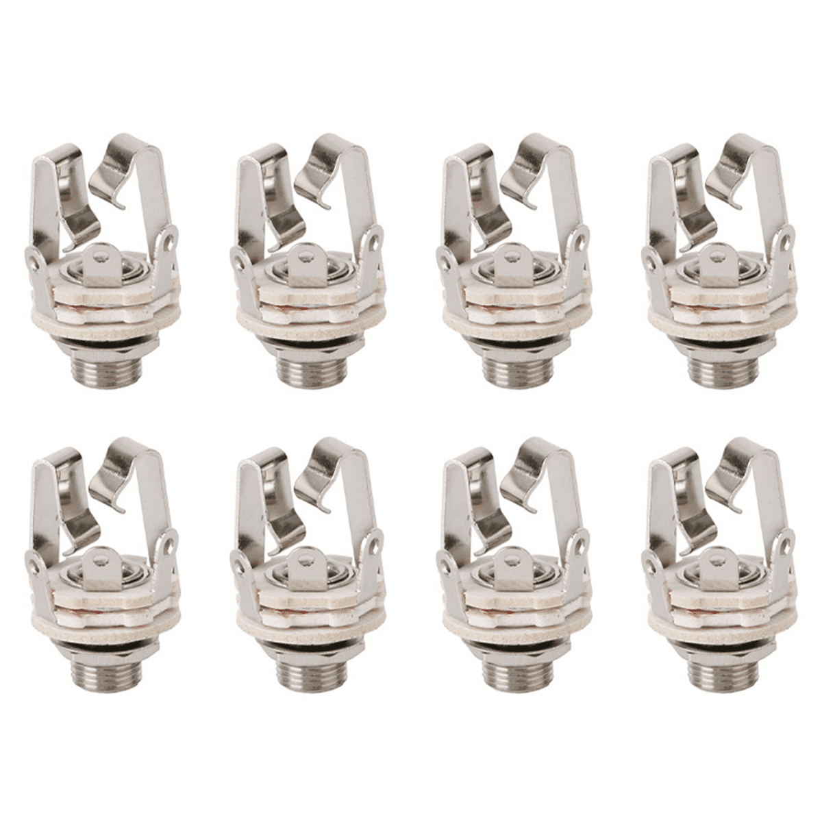 8X Jack 6.5 Two-Channel Audio Cable Connector Plug Socket with A Switch ...