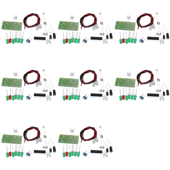 8X KA2284 Audio Level Meter Level Indicating Suit LED Indicator DIY Kit ...