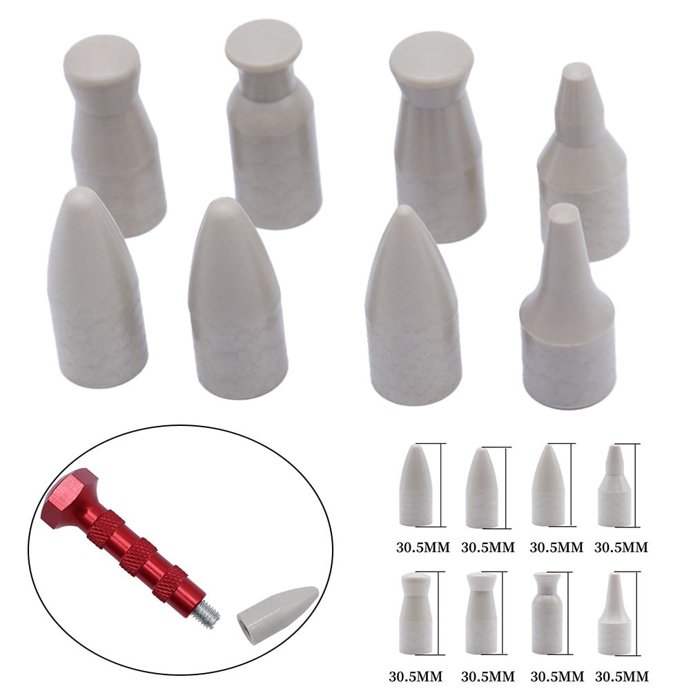 8x Knockdown Tips Equipment Replacement Heads Dent Remover Tips for ...