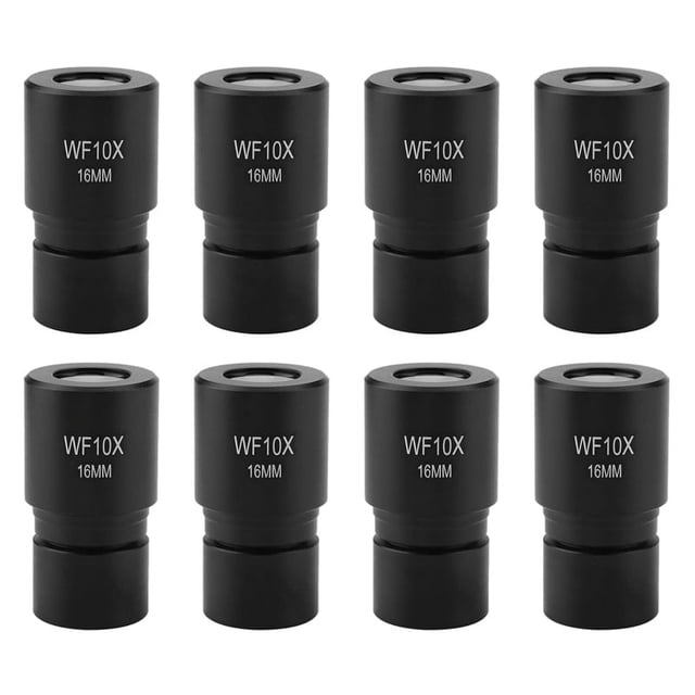 8X Microscope Eyepiece Lenses, -R001 WF10X 16mm Eyepiece for Biological ...