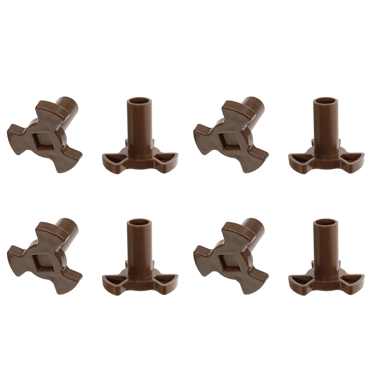 8X Microwave Turntable Coupler,Microwave Oven Roller Guide Support ...