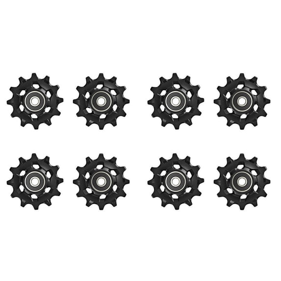 8X Mountain Bicycle Pulley Wheel Plastic 12T 11 Speed Bike Rear ...