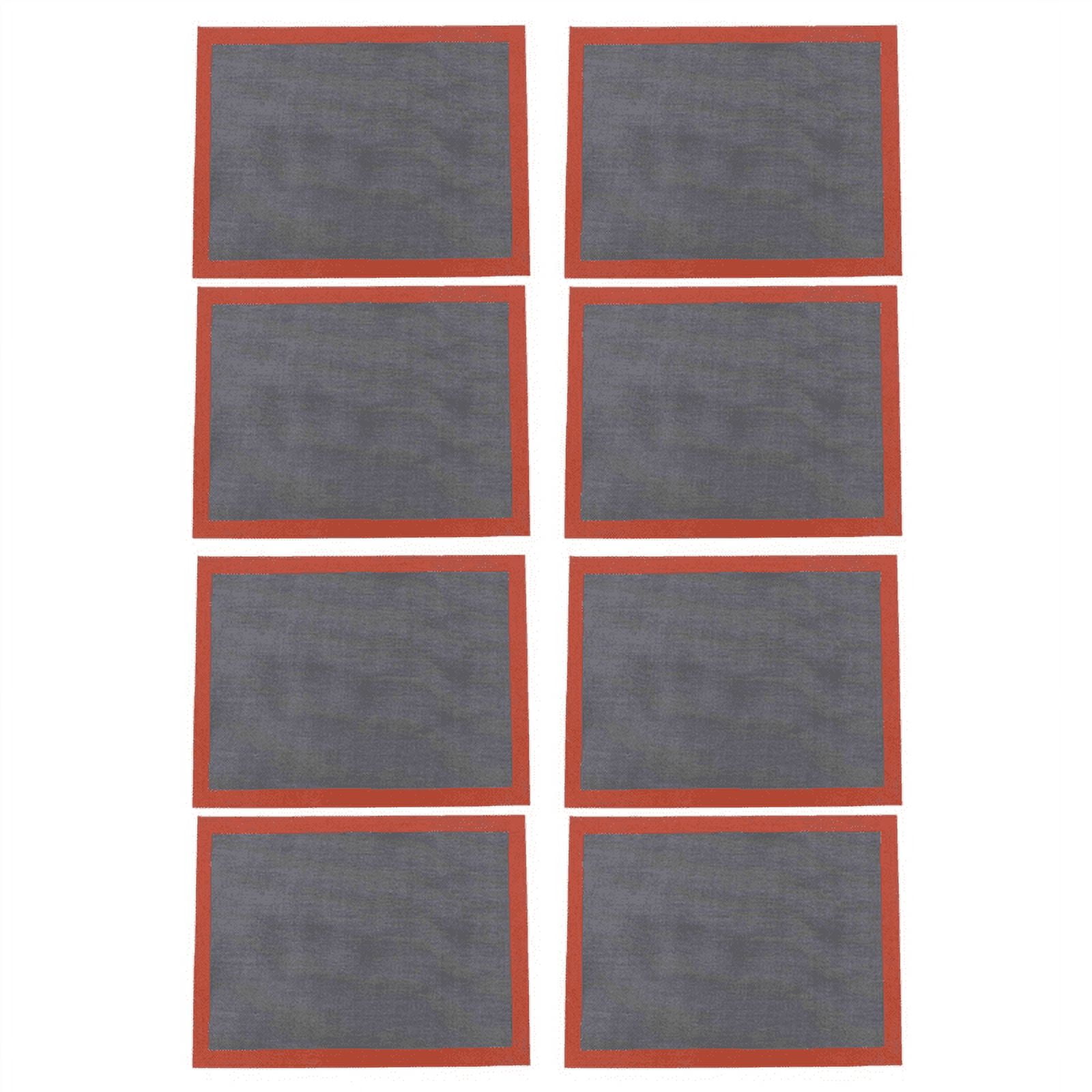 8X Perforated Silicone Baking Mat Non-Stick Baking Oven Sheet Liner for ...