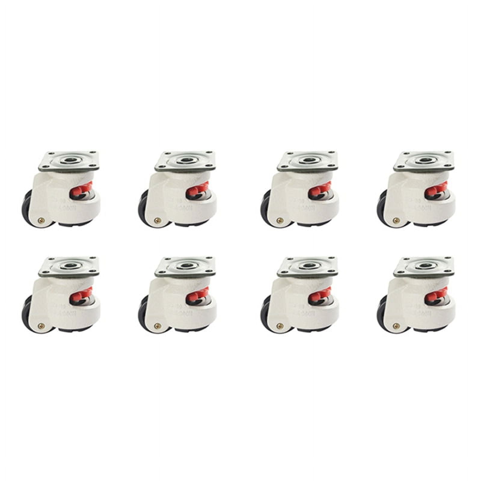 8X Rubber Foot 40F Foot Level Adjustment Equipment Cart Caster 60Kg ...