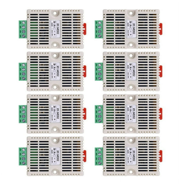8X Temperature Humidity Transmitter RS485 SHT20 Sensor Modbus RTU ...