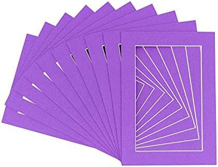 8X10 For 6X8 Photo Precut Purple Picture Board For Frames Measuring 8 8x10-for-6x8-photo-precut-purple-picture-board-for-frames-measuring-8