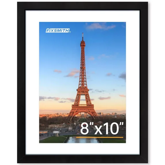 8X10 Picture Frame 1 Pack, Photo Frame With Hd Plexiglass, Display ...