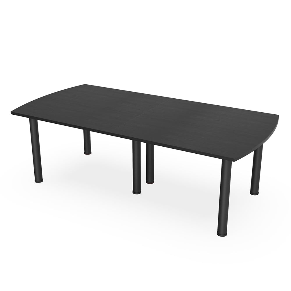 8X4 Arc Rectangle Conference Table Post Legs Power And Data - Walmart.com